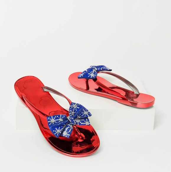 Shoes | Red Jelly Thong Sandals | Poshmark